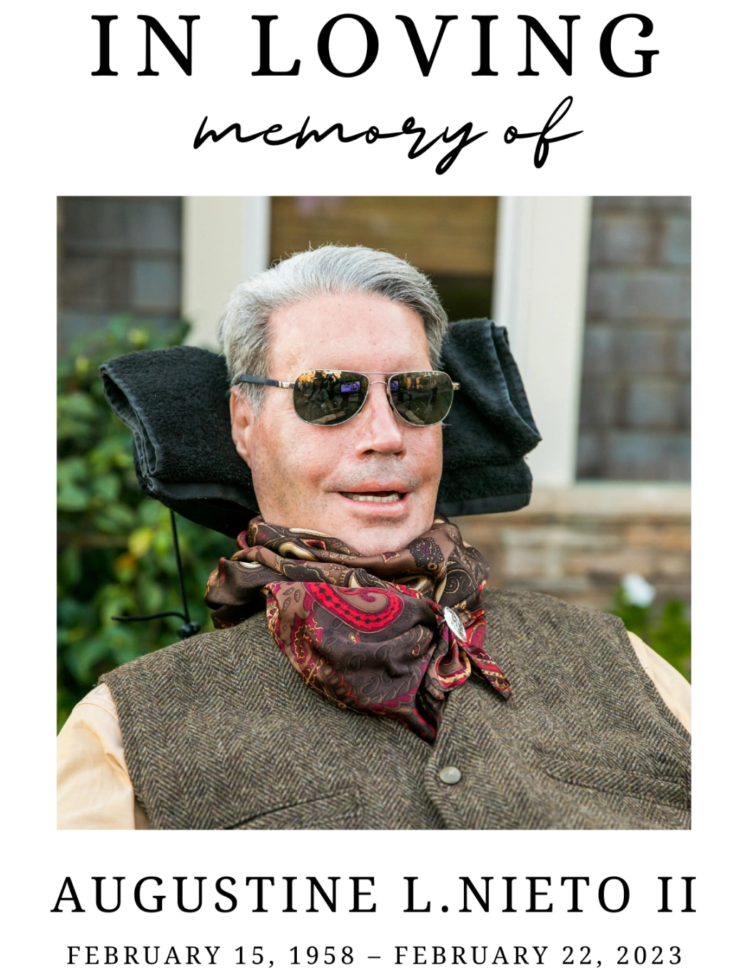 Augie Nieto Dies at Age 65 | Augie's Quest